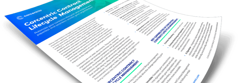 Contract Lifecycle Management (CLM) Software | Corcentric