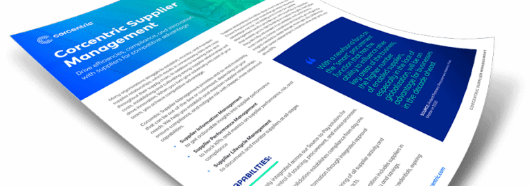 Supplier Management Software Platform | Corcentric